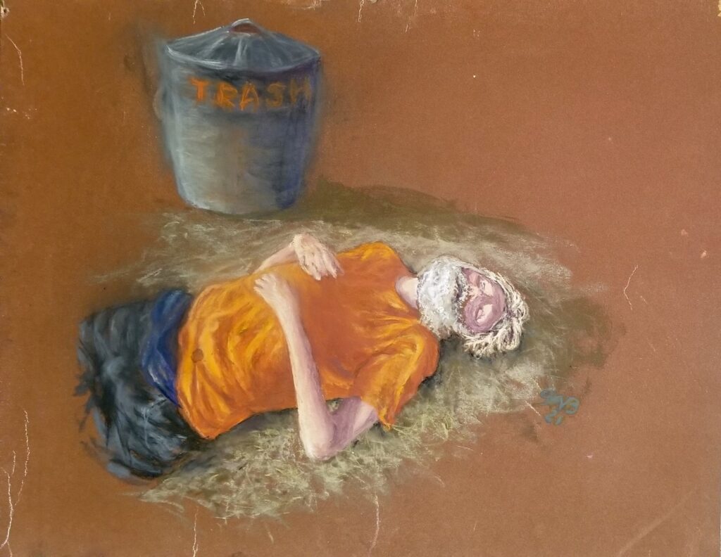 The humanity of the homeless captured in paintings | Dehonians